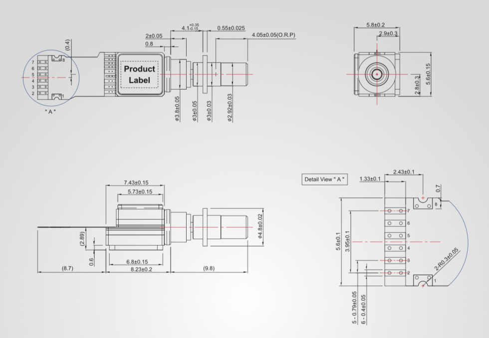 25 Gbps LAN-WDM EML TOSA - Coset