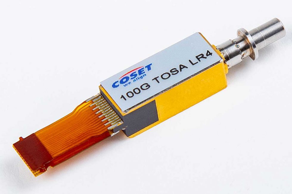 100 Gbps LAN-WDM TOSA LR4 - Coset